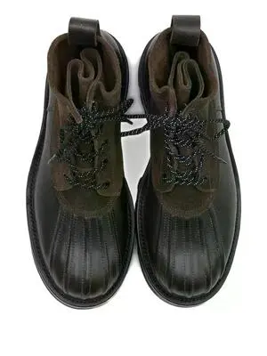 PARACIA B-type 02 Lace-up Leather Suede Boots