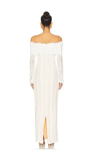MORE TO COME Annabelle Off Shoulder Maxi