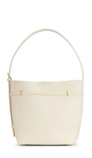 VERAFIED Small Belted Tote Bag