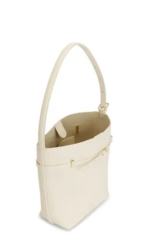 VERAFIED Small Belted Tote Bag