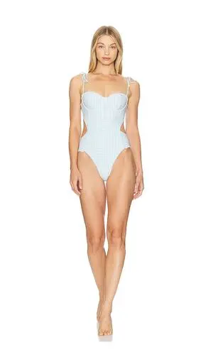 Tularosa Luna One Piece - Blue Gingham