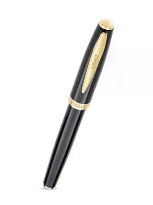 Versace Logo-engraved Pen - Black
