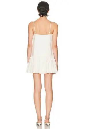 SEROYA Krista Mini Dress - Eggshell