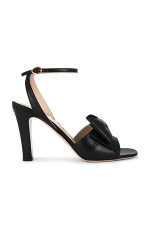 Valentino Garavani Bow Accent Stiletto Sandals - Nero