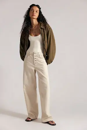 Free People Boyfriend Fit Jeans
