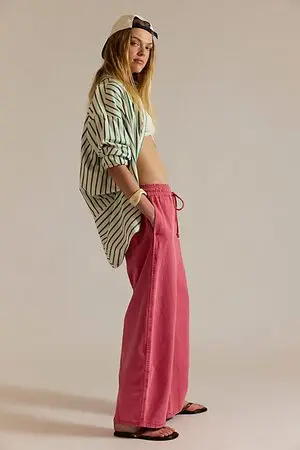 Women's Cotton Drawstring Pants