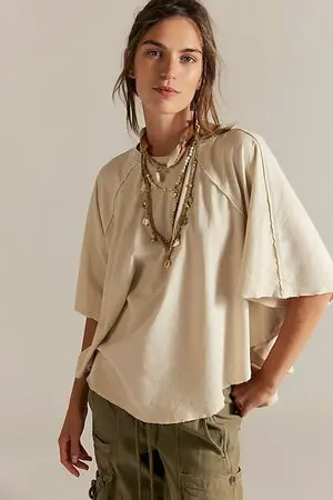 Free People We The Free Dakota Tee - Tea Combo