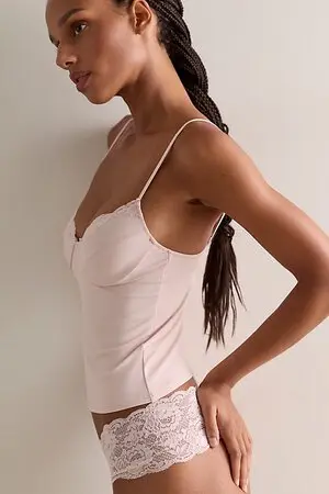 Only Hearts Rose Underwire Cami - Tender