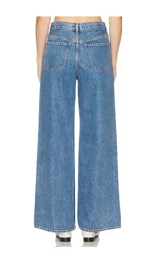 Theory High Waist Wide Leg Jean