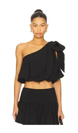 MORE TO COME Lara Asymmetrical Top