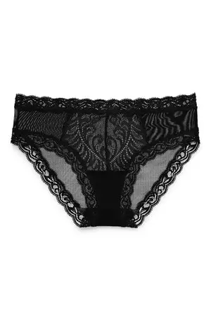 Natori Feathers Hipster - Black