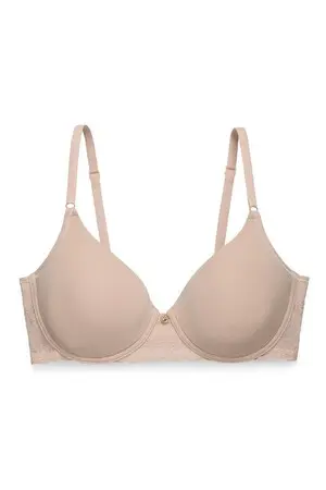 Natori Bliss Perfection Contour Underwire Bra - Brown