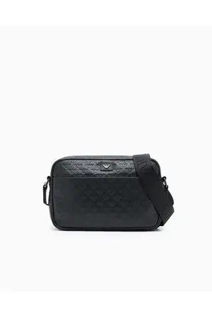 Emporio Armani Embossed Bags For Men