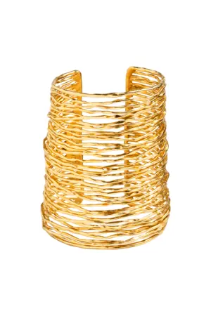 Natori Brass Wire Bracelet - Gold
