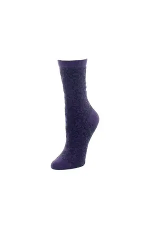 Natori Gobi Textile Crew Socks - Natural