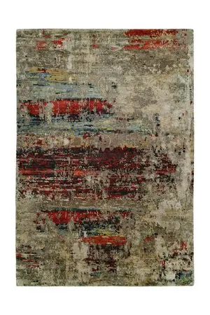 Natori Lhasa- Sunset Rug - Red