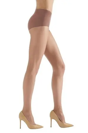 Natori Crystal Sheer Tights - Brown / Multicolor
