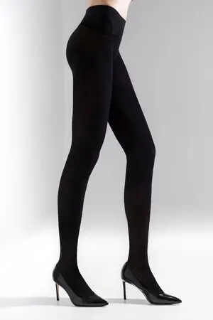 Natori Opaque Tights - Black