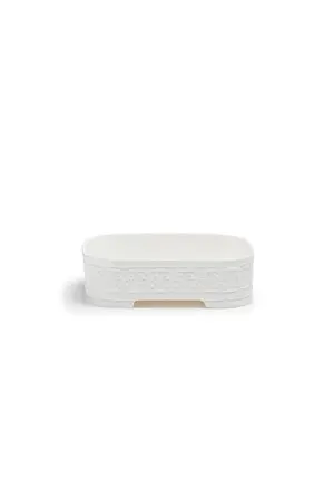 Natori Cagayan Soap Dish - White
