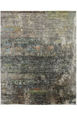 Natori Lhasa- Haze Rug - Green