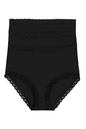 Natori Bliss Full Brief 3-pack - Black