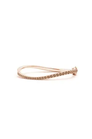 Natori Shangri-la Brushstroke 14k And Diamond Bracelet - Gold