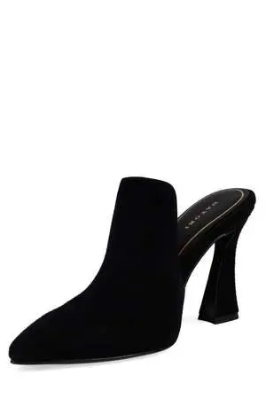 Natori Minh Suede Heel Mule