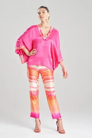 Natori V Neck Kaftans Tunics