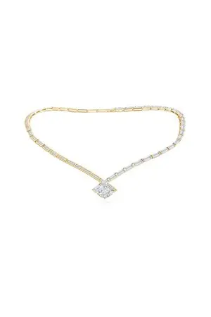 Natori Orient Express 14k And Cushion Diamond Necklace - Gold