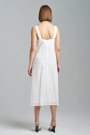 Natori Cotton Eyelet Sundress