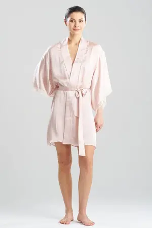 Natori Ashley Icon Lace Wrap - Pink