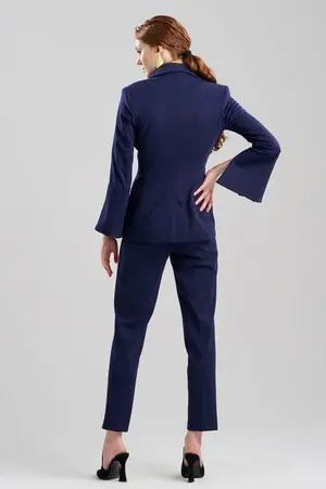 Natori Compact Knit Two-button Lapel Blazer