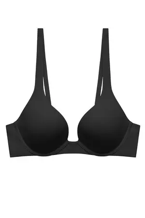 Natori Verge Convertible Plunge Contour Underwire Bra - Black