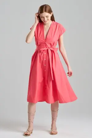 Natori Tie Detailed Day Dresses