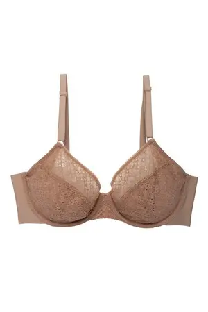 Natori Harmony Smooth Back Underwire Bra - Brown