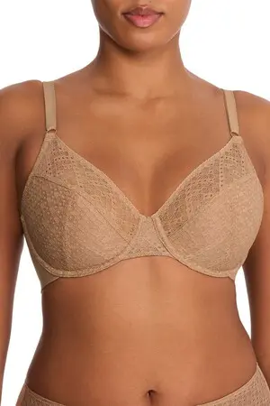 Natori Harmony Smooth Back Underwire Bra - Brown