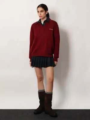 Miu Miu Cashmere Polo Sweater