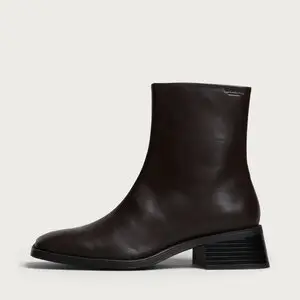 VAGABOND SHOEMAKERS Blanca Leather Ankle Boot - Chocolate