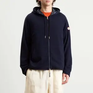 Moncler Genius Wool-cashmere Zip Hoodie