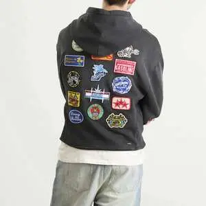Amiri Station Patch Oversized Hoodie