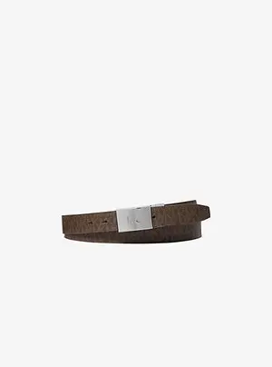 Michael Kors Reversible Belt - Brown