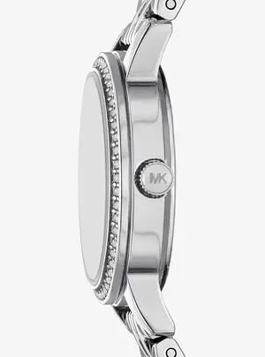 Michael Kors Mini Pavé Stainless Steel Watch