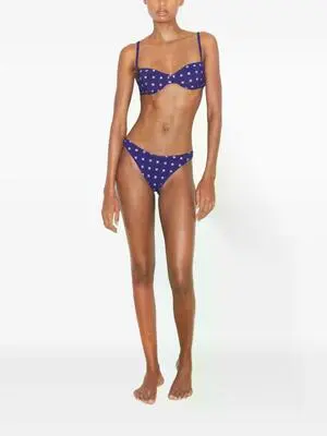 Tory Burch Geometric-pattern Bikini Bottom
