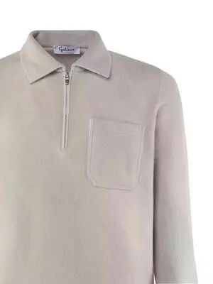 John Galliano Half-zip Polo Shirt
