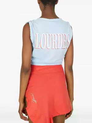 LOURDES Logo-print Tank Top