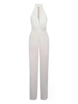 NUE Halterneck Embellished Jumpsuit