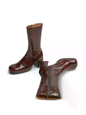 MIISTA Cass Patent-leather Boots