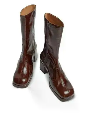 MIISTA Cass Patent-leather Boots