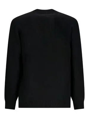 LARDINI Raglan-sleeve Crew-neck Sweater