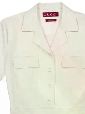 Gucci Gabardine Playsuit